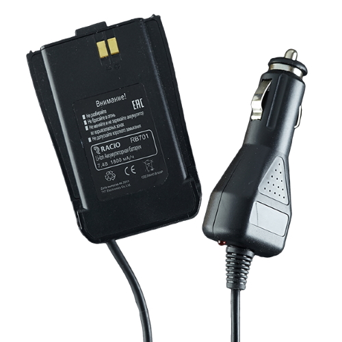 Racio RBE701, цена 1990.00 руб., адаптер к прикуривателю, для рации ...